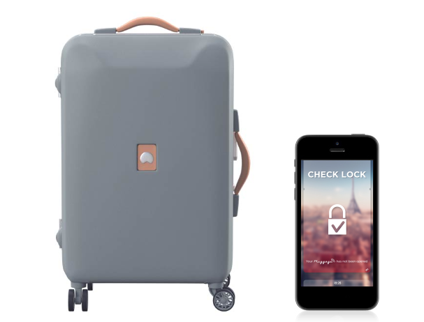 Pluggage, la valise connectée version Delsey - DigitalCorner
